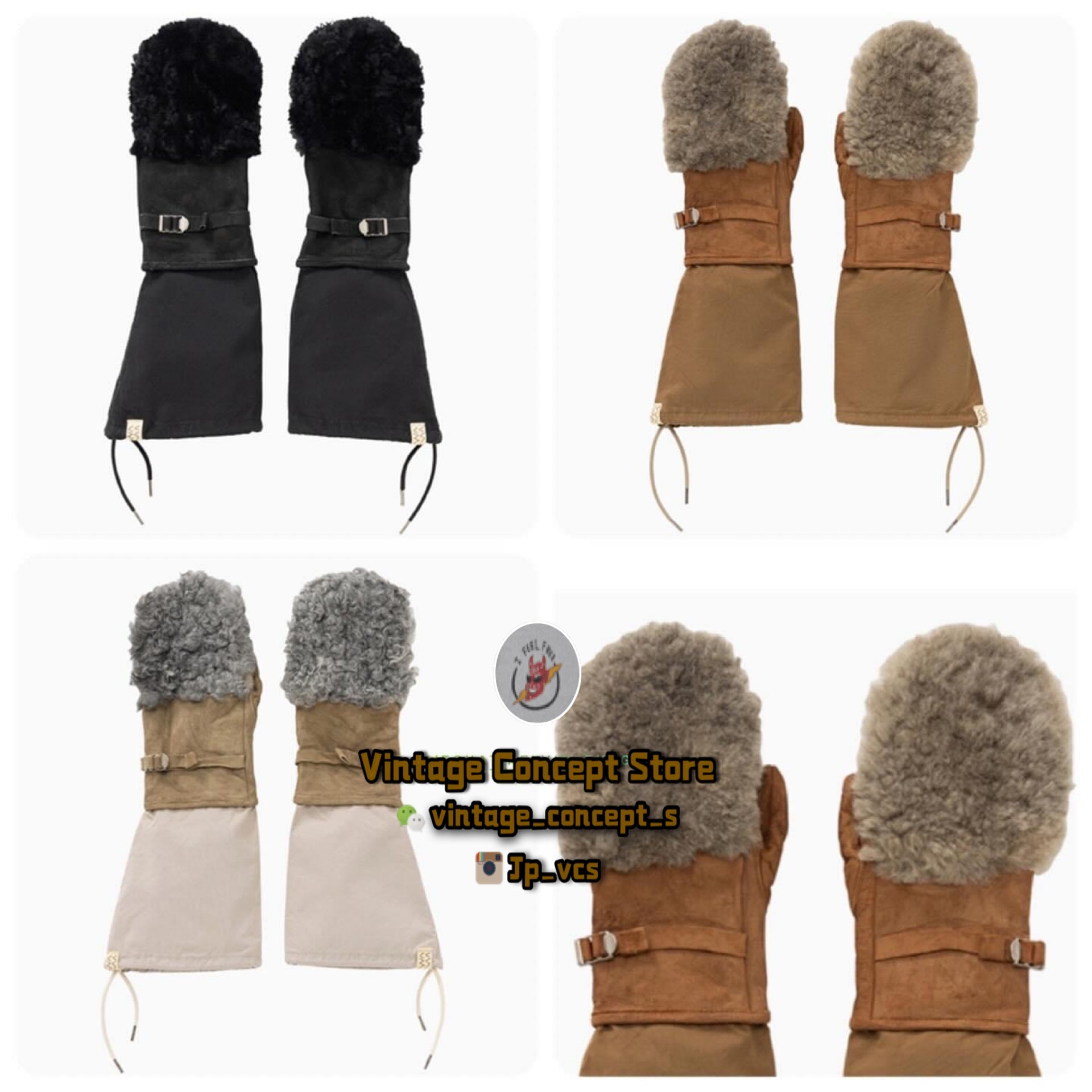 visvim 24AW MUSHER SUEDE MITTENS – Vintage Concept Store